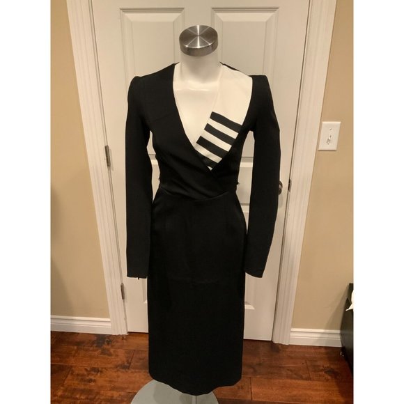 Preen | Dresses | Preen By Thorton Bregazzi Ornelia Long Sleeve Midi ...